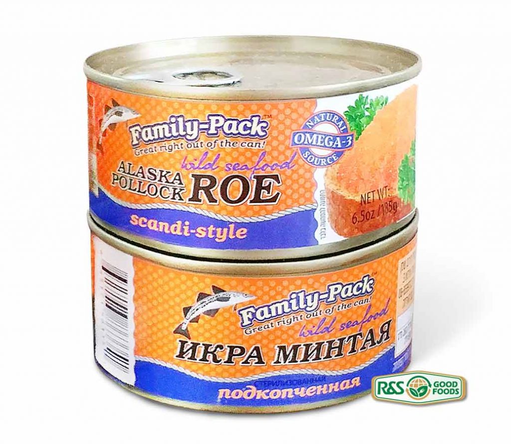 Canned Fish and Alaska Pollock ROE - R&S GoodFoods