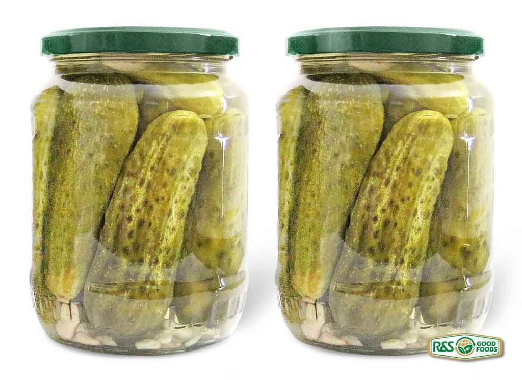 Pickled Gherkins & Cucumbers in Vinegar or in Brine